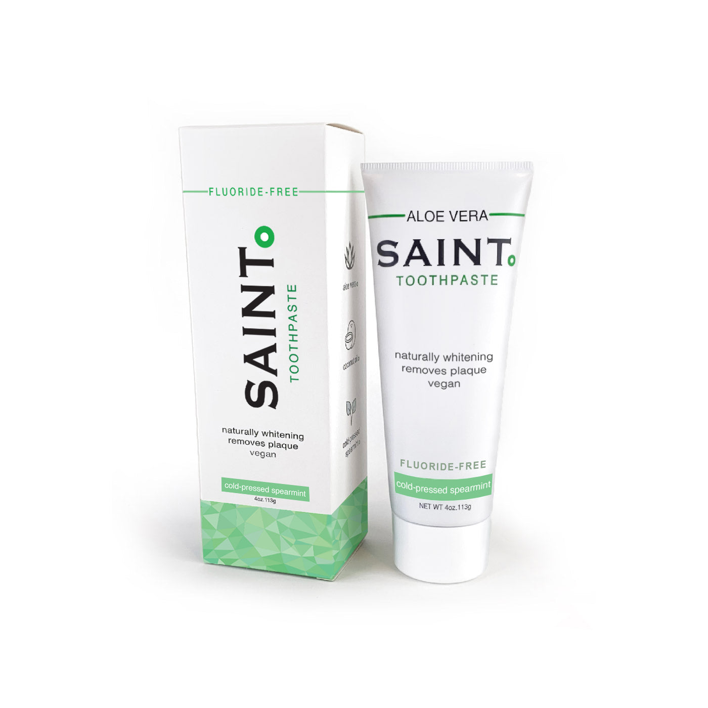 Nano-Hydroxyapatite Fluoride-Free Mint Toothpaste | Saint – Saint Oral ...