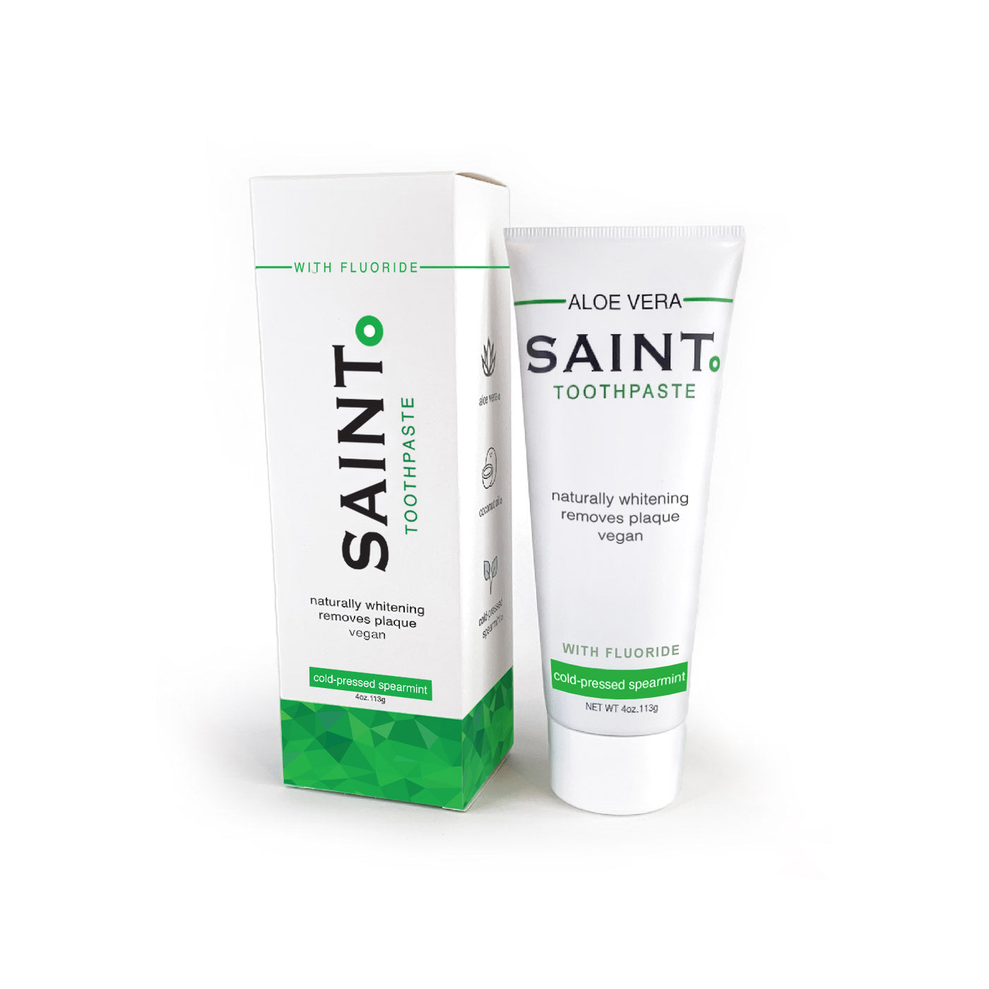 Nano-Hydroxyapatite Fluoride Whitening Mint Toothpaste | Saint – Saint ...